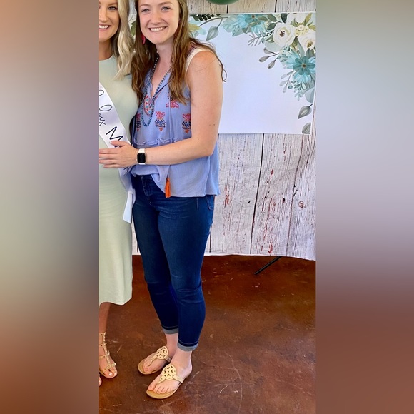 THML | Tops | Thml Linen Tank | Poshmark